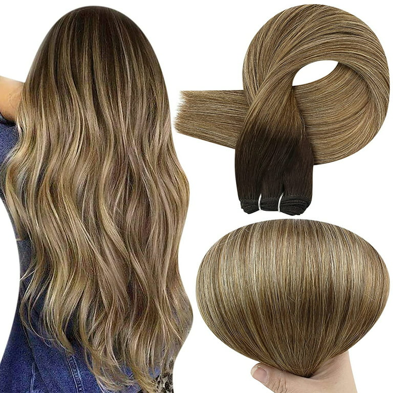Mini Set Clip-On Ombre #3 cu #8D - Extensii Par Natural Oskar