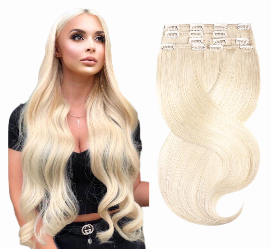 Extensii Clip-On Luxe #60 - Extensii Par Natural Oskar